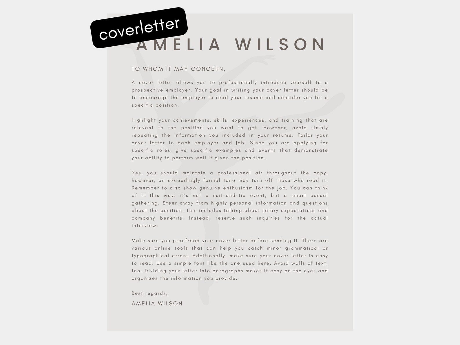 Dance Teacher Resume Template for Canva | Dance Instructor Resume ...