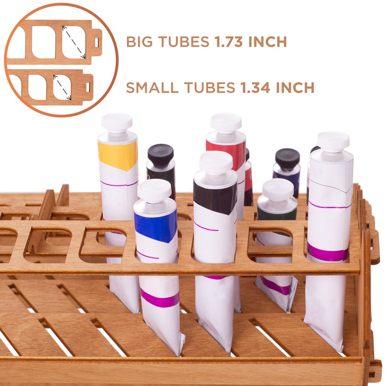 Modular Paint Tube Organizer Holder for Paint Tubes Suitable - Etsy