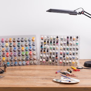 Plydolex Acrylic Paint Storage Organizer With 60 Holes for Citadel ...