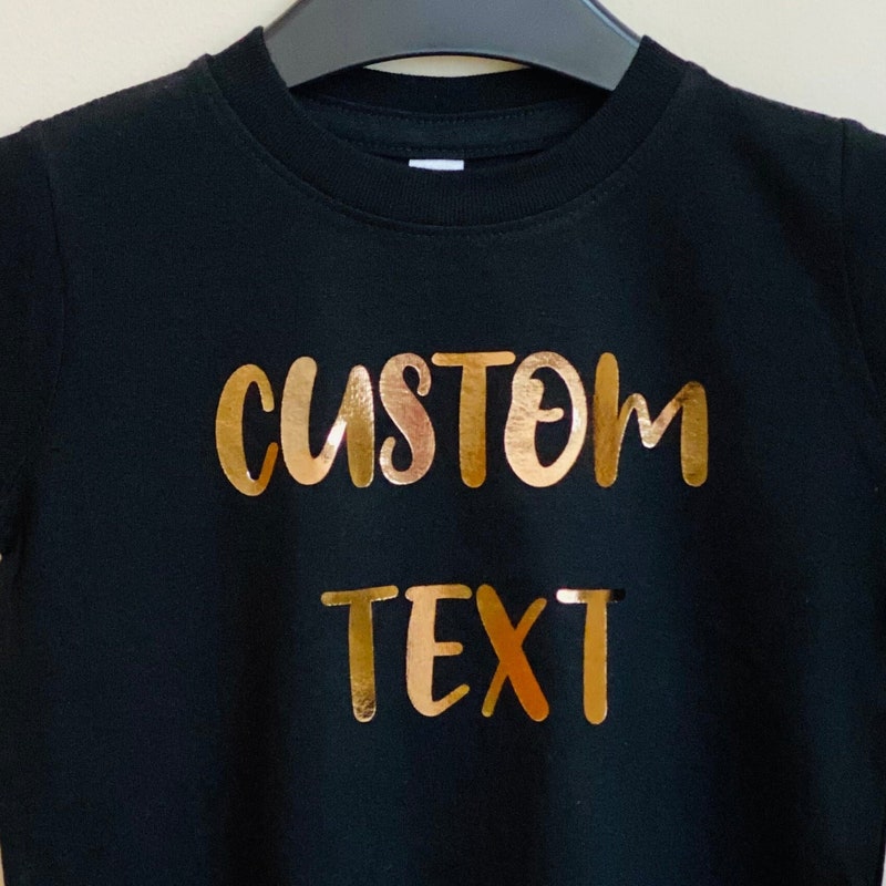 Gold Foil Shirt - Etsy