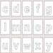 ABC Uppercase and Lowercase Letters PDF 28 Pages 4 PDF Files for Kids ...