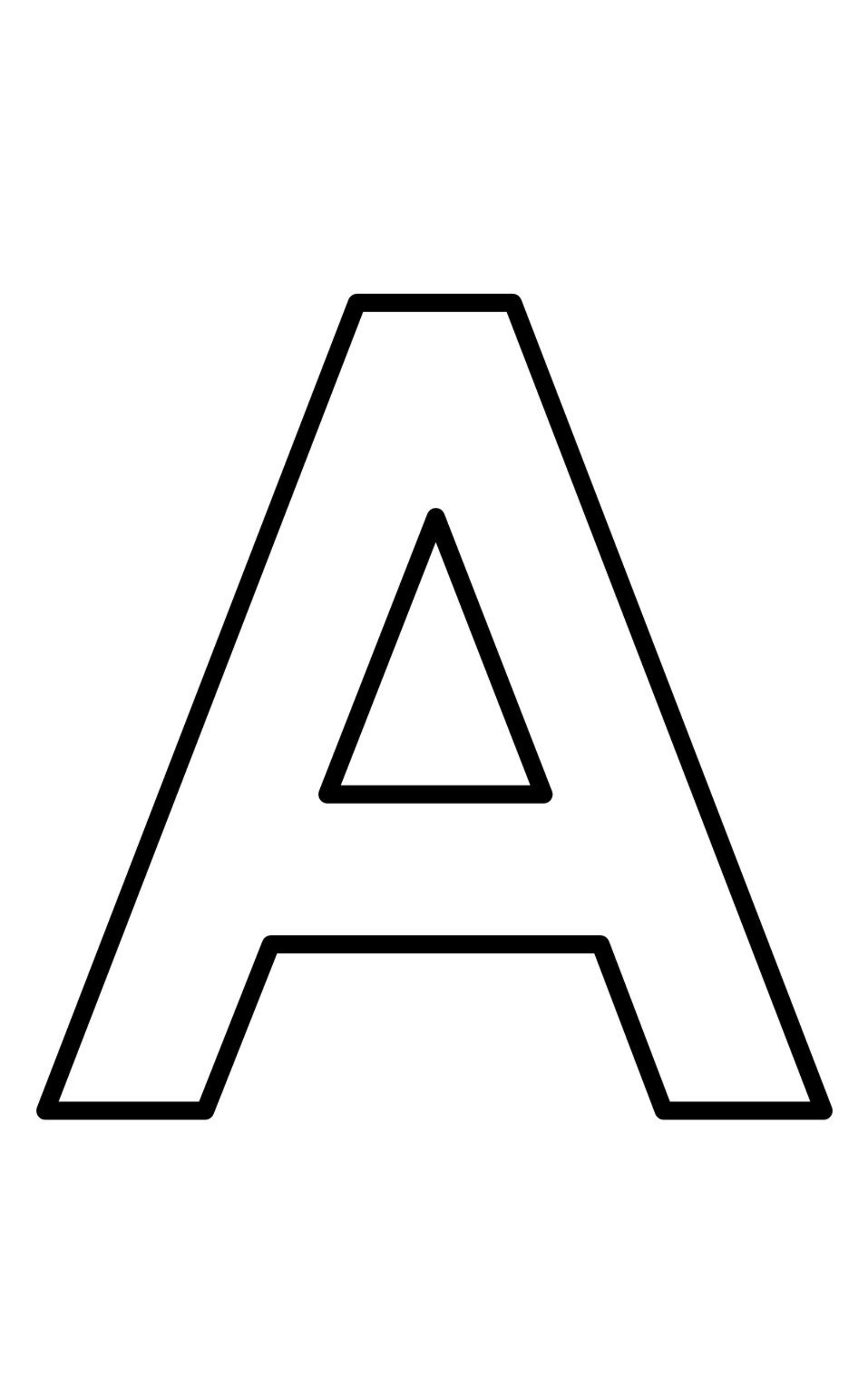 ABC Uppercase Letters PDF 28 Pages Century Gothic - Etsy