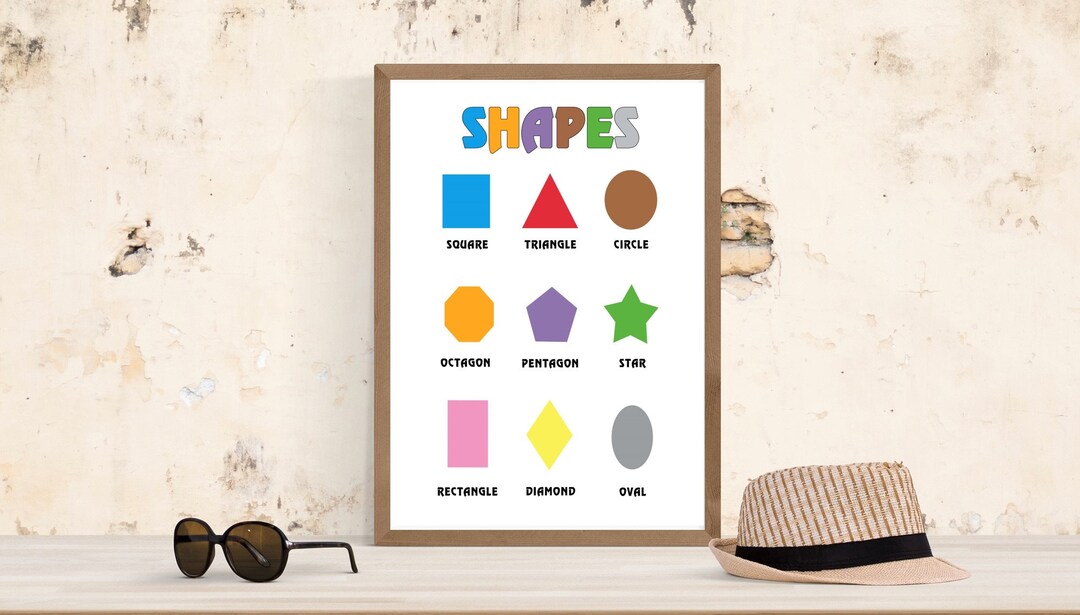 Geometric Shapes -homeschool Resources Materials- Homeschool - Print ...