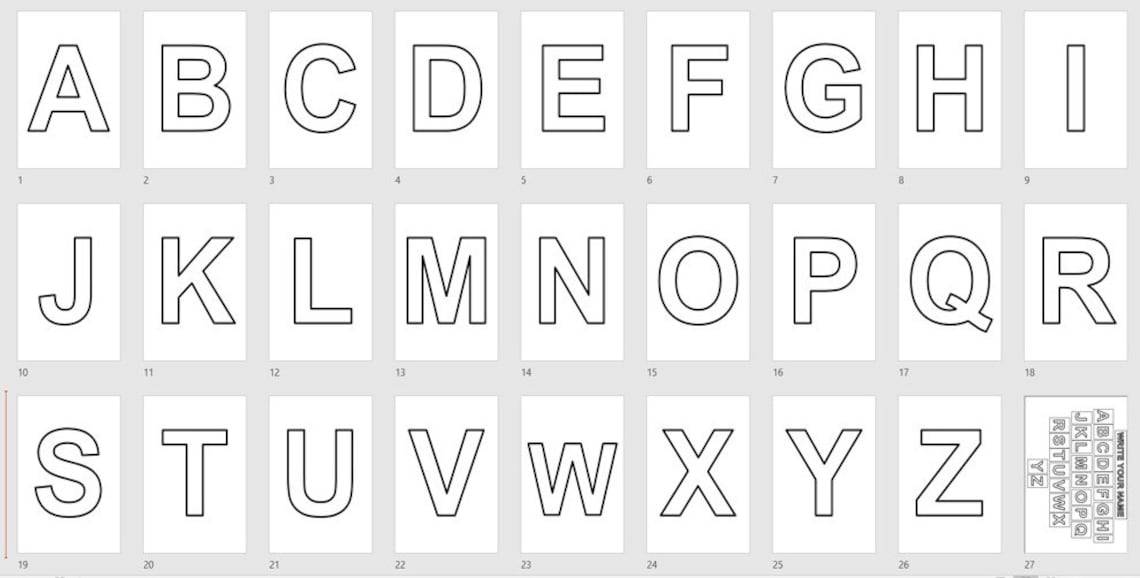 ABC Uppercase and Lowercase Letters PDF 28 Pages 4 PDF Files for Kids ...