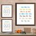 ABC Alphabet Homeschool Decor Classroom Decor Playroom - Etsy