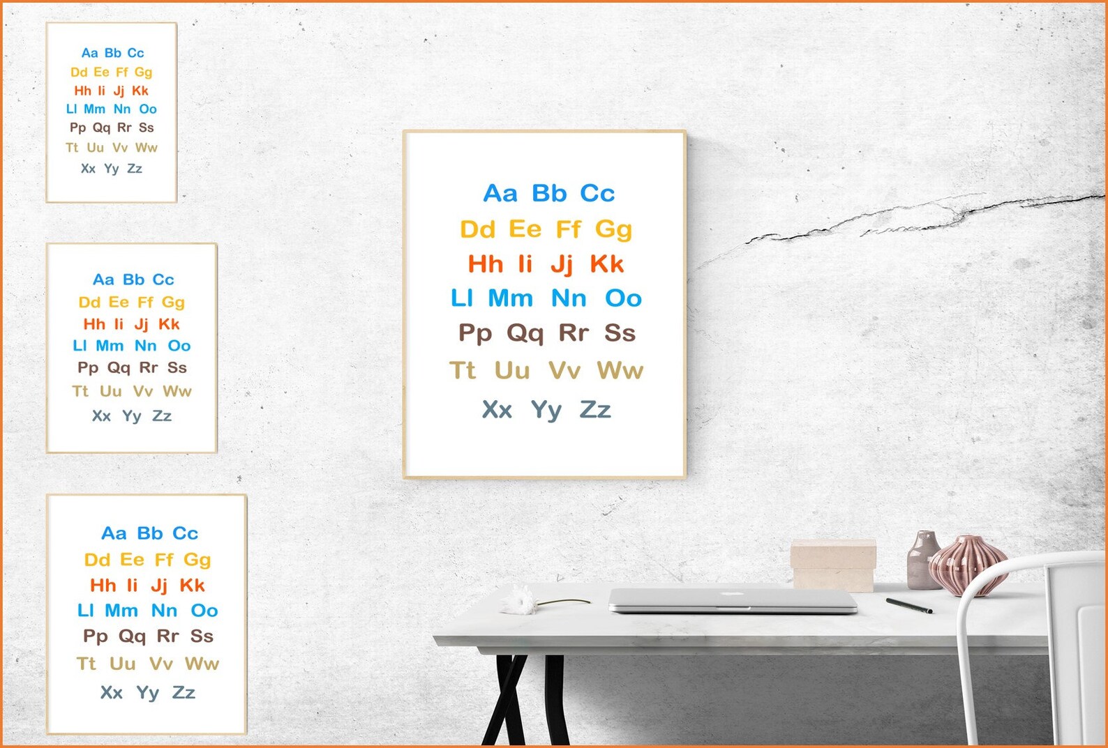 ABC Alphabet Homeschool Decor Classroom Decor Playroom - Etsy