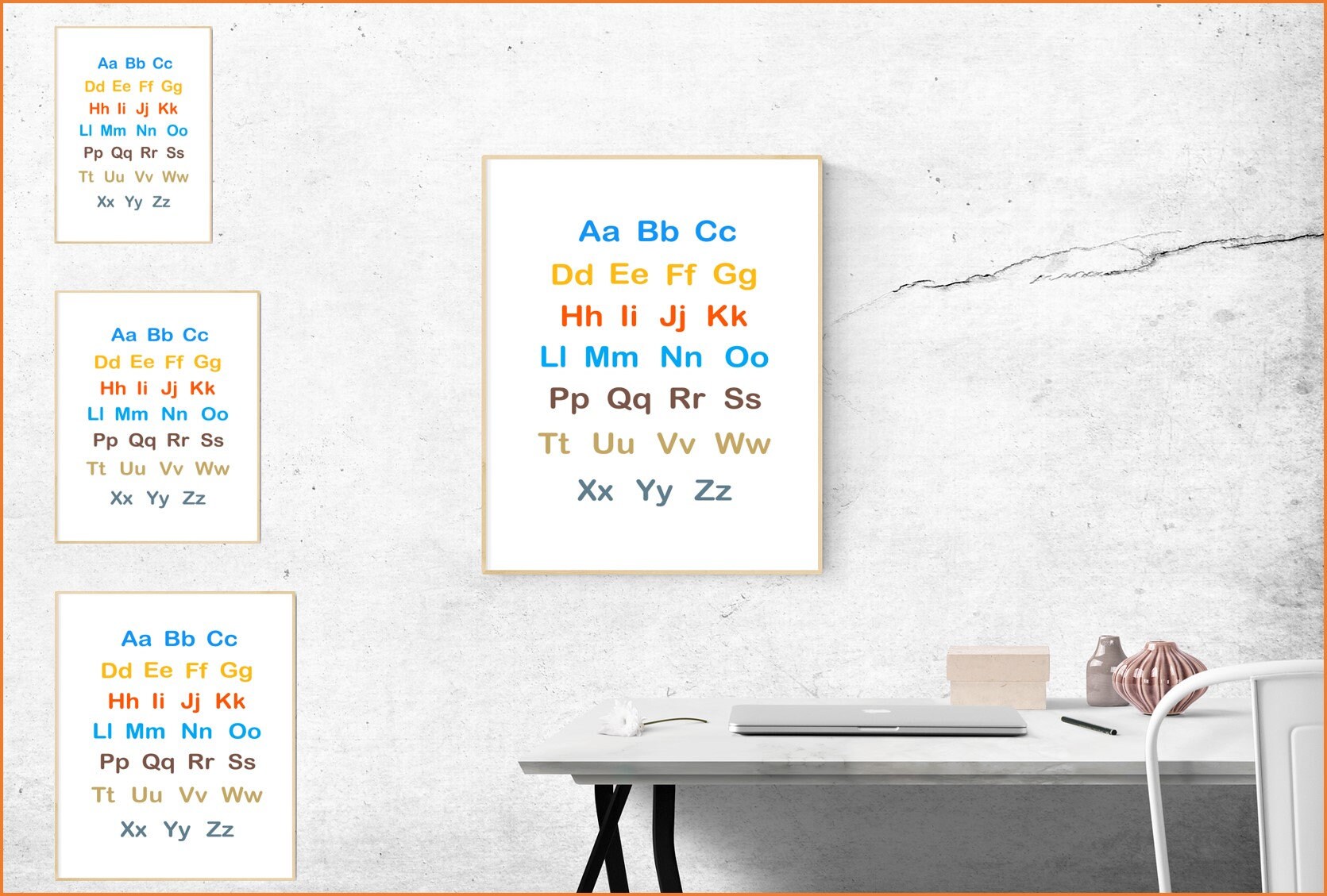 ABC Alphabet Homeschool Decor Classroom Decor Playroom - Etsy