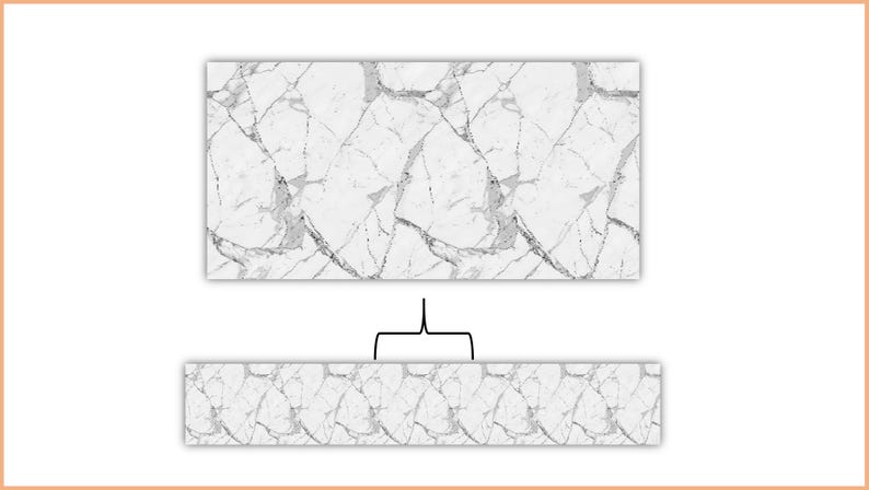 White Marble Removable Stair Riser Decals, Vintage Stone and Ceramic ...