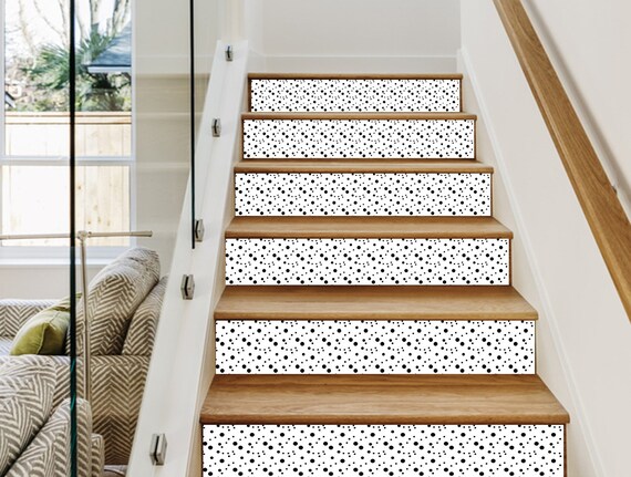 Stair Riser Decals Modern Vinyl Strips Peel and Stick - Etsy