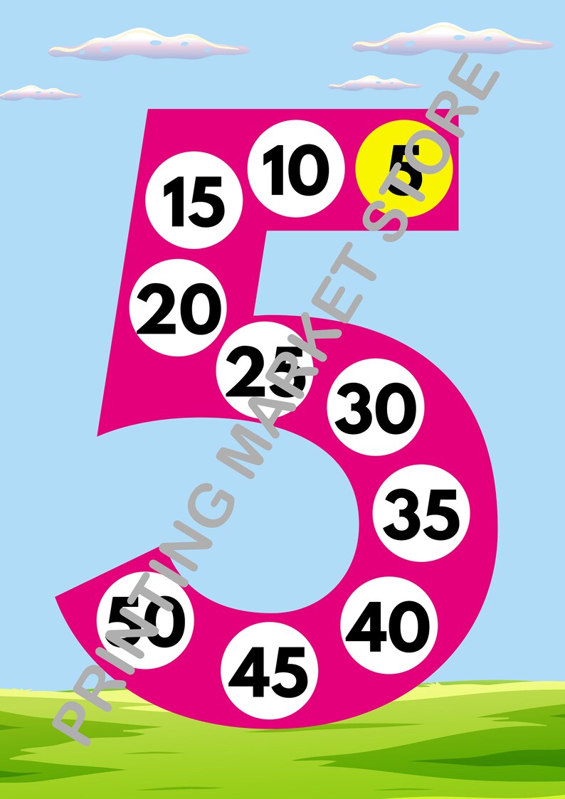 Rhythmic Counting Chart Fun Visual Enjoyable Counting - Etsy