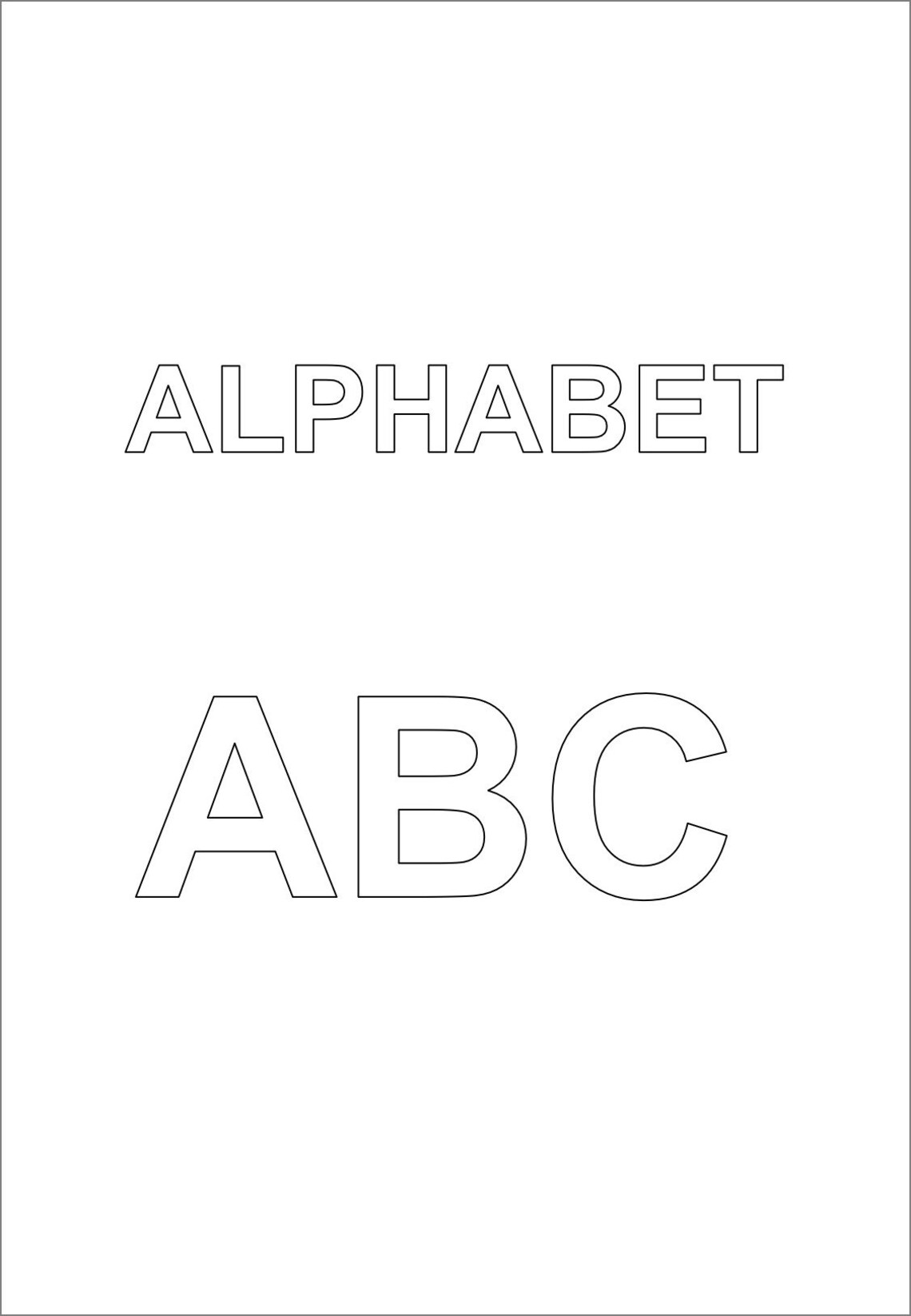 ABC Uppercase and Lowercase Letters PDF 28 Pages 4 PDF Files for Kids ...