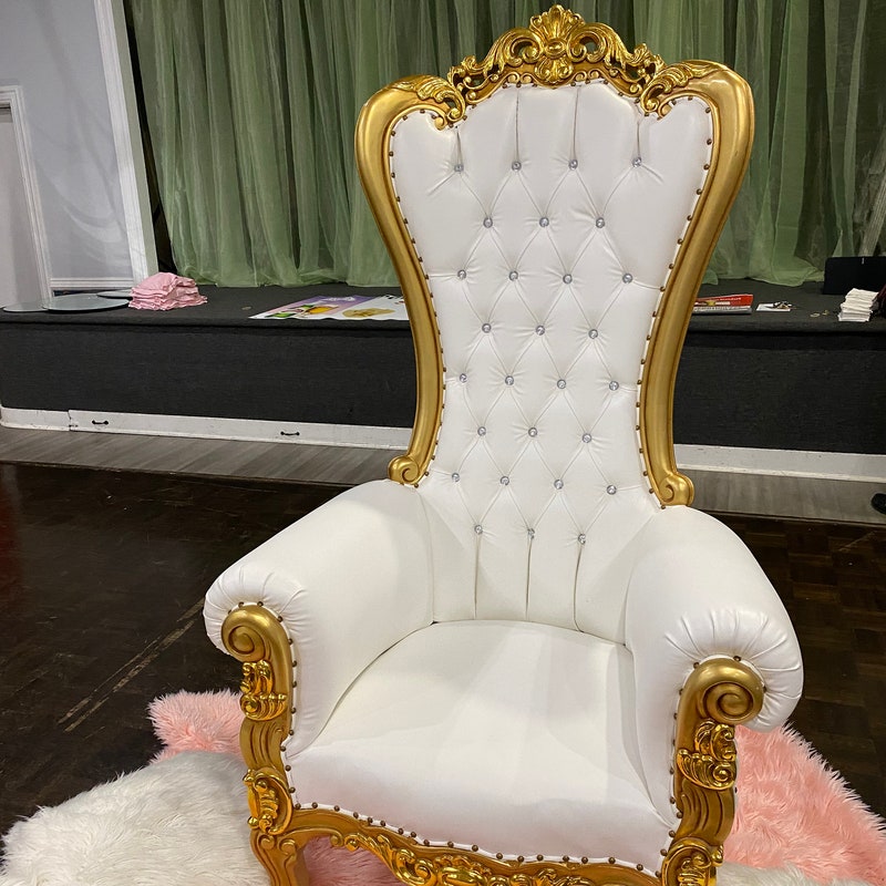 Throne Tufted Chair - Etsy