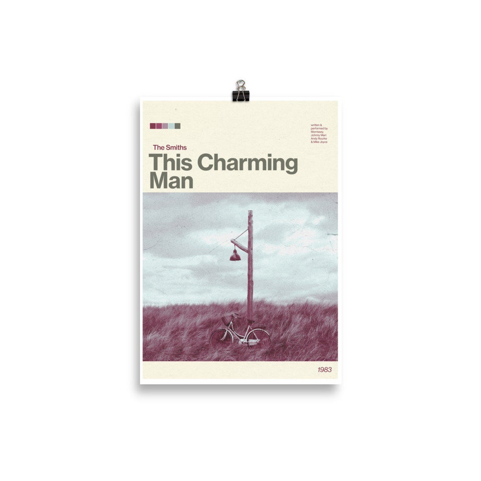 The Smiths | This Charming Man | Poster sold by Kasiyo Amissy | SKU 12827656 | Printerval