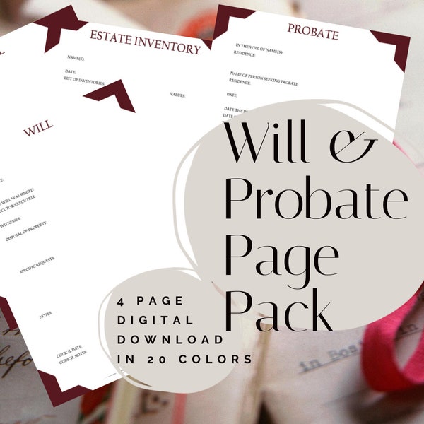 Probate - Etsy