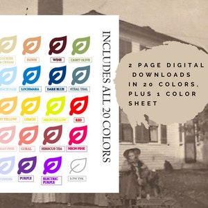 Family Home Page Pack - Printable (digital Download) Family History ...