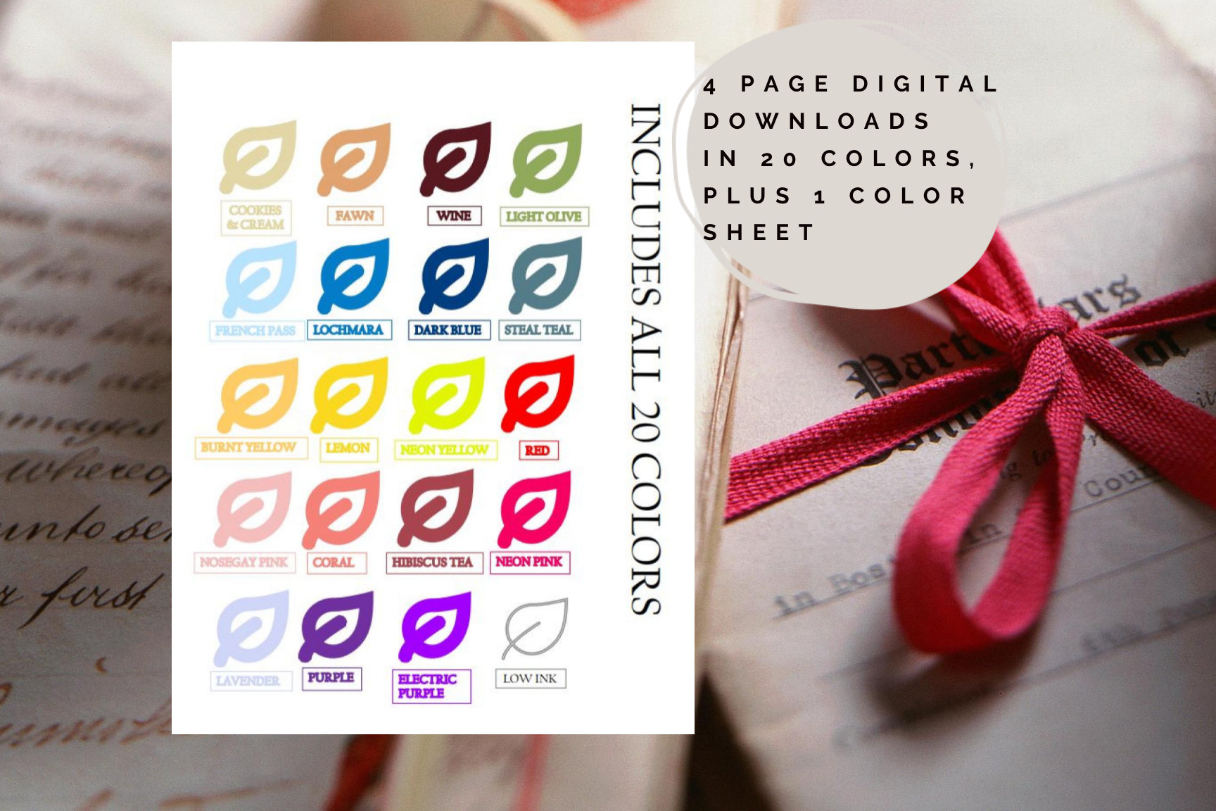 Will & Probate Page Pack - Printable (digital Download) Family History ...