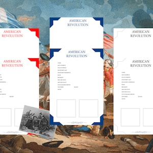 American Revolution Page Pack - Printable (digital Download) Family ...