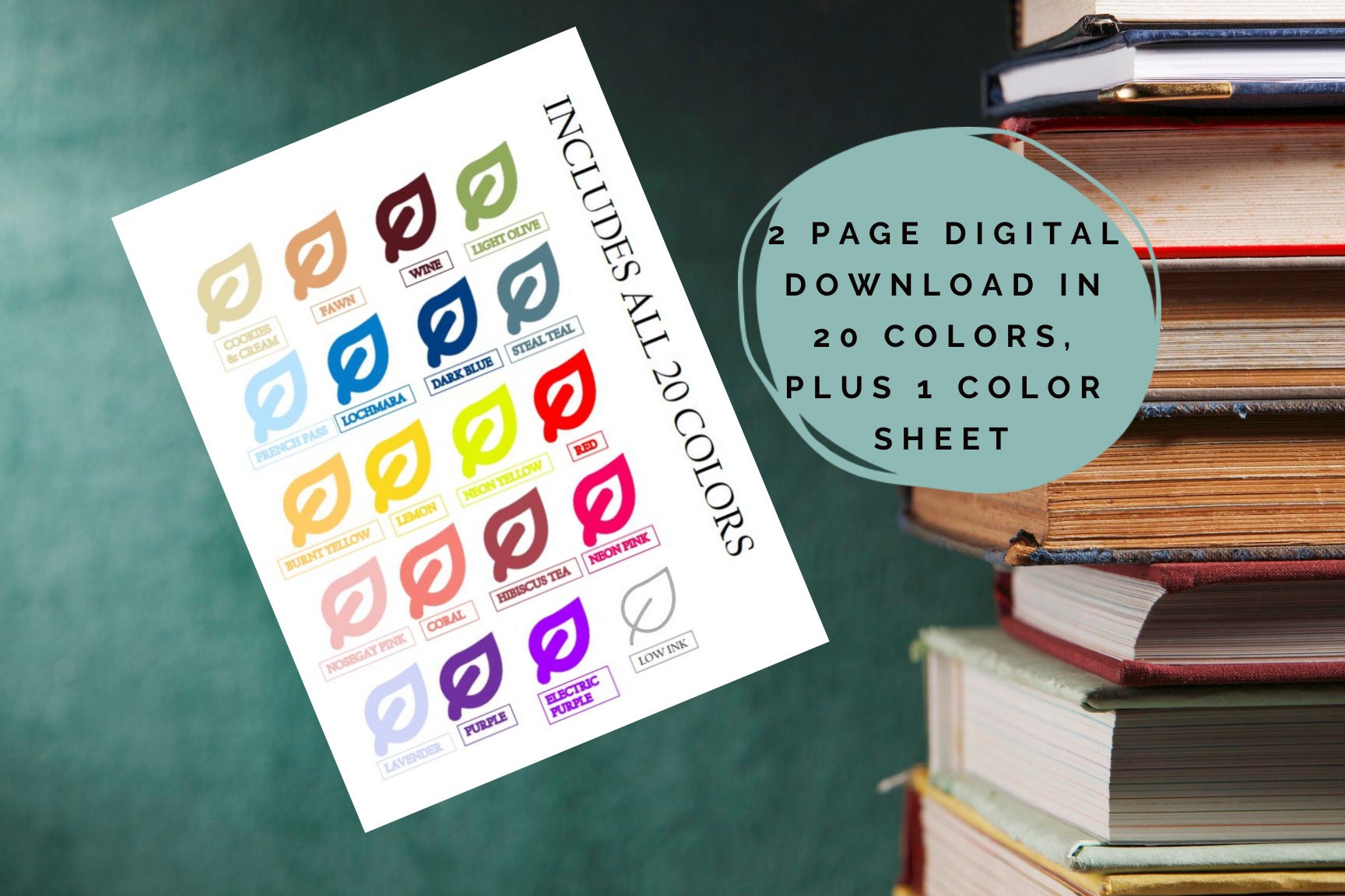Book Page Pack - Printable (digital Download) Family History Pages ...