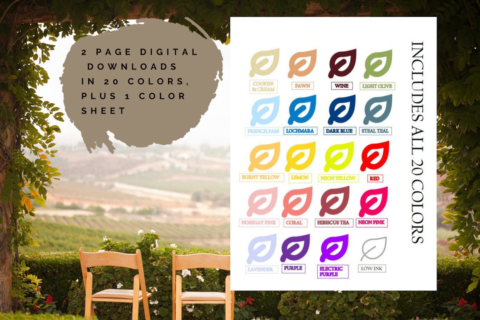 Scandal Page Pack - Printable (digital Download) Family History Pages ...