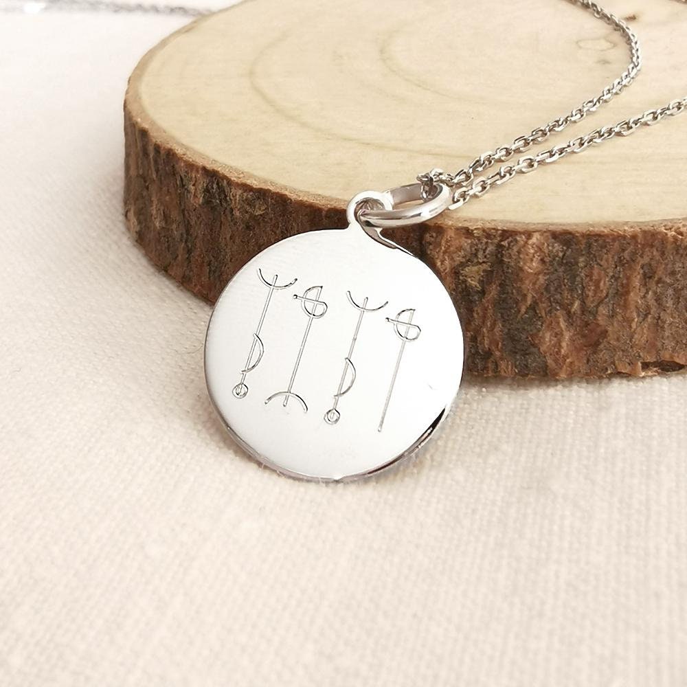 Viking Pendant Solid Silver 925 Personalized Medal With Engraving ...