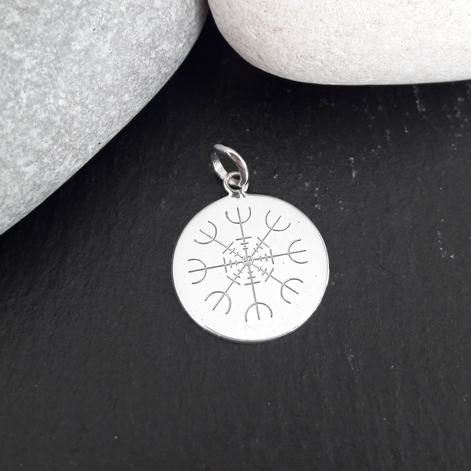 Viking Pendant Solid Silver 925 Personalized Medal With Engraving ...