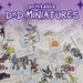 Dnd Printable Miniatures Dnd Minis Dungeons and Dragons - Etsy