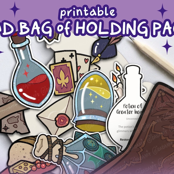 Dnd POTION of HEALING, Dungeons and Dragons, Ttrpg, Dnd Handout, Dnd ...