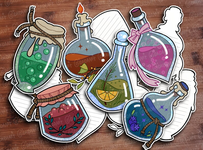 PRINTABLE POTIONS, Dungeons and Dragons, Dnd Visual Aid Handout, Dnd ...