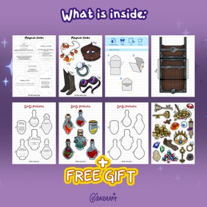 TREASURE CHEST Kit, Dnd Printable, Dungeons and Dragons, Ttrpg Handout ...