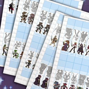 Dnd STARTER PACK, Dnd Printable, Dungeons and Dragons, Visual Aid ...