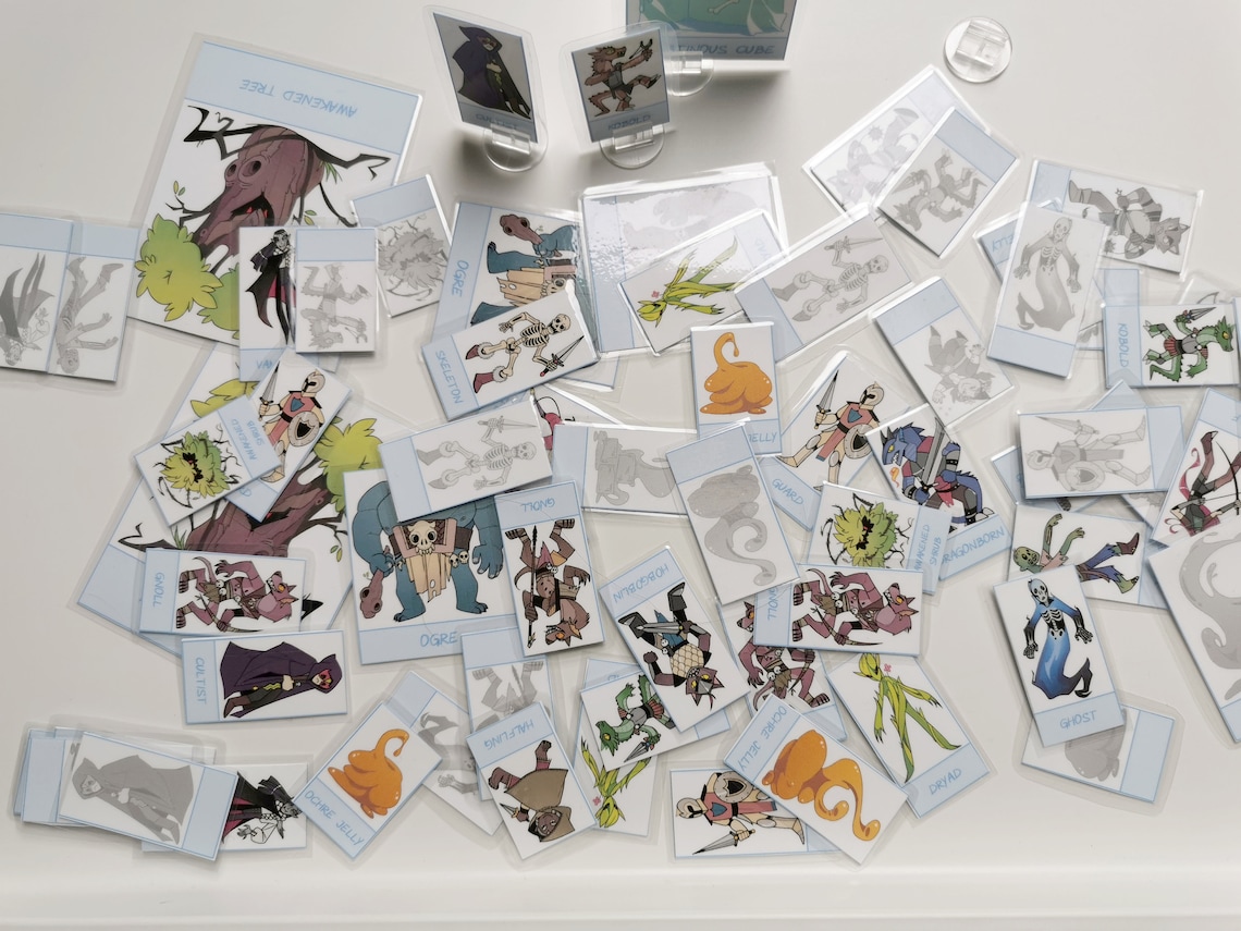 Dnd PRINTABLE MINIATURES, Dnd Minis, Dungeons and Dragons, Ttrpg DIY ...