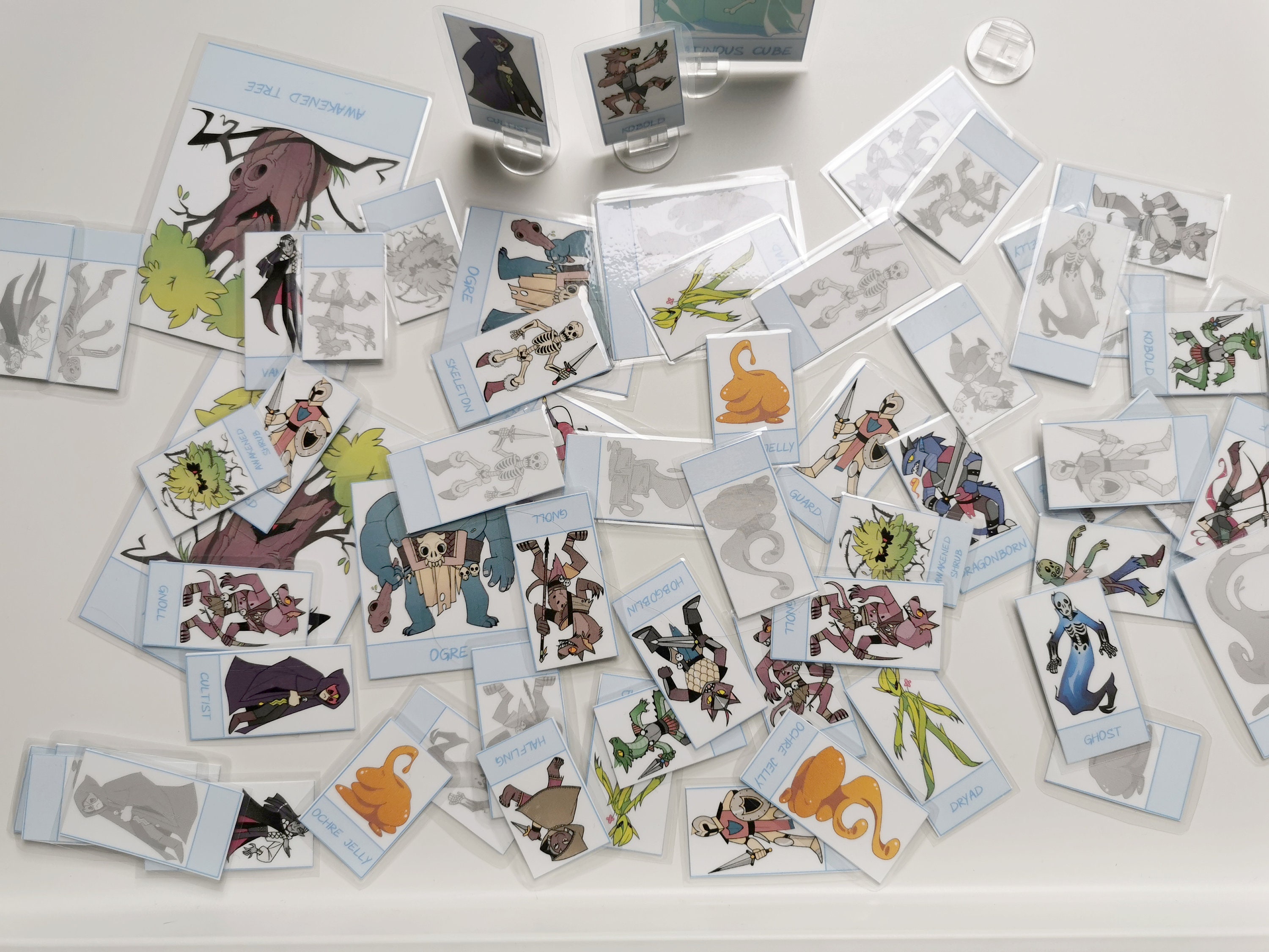 Dnd PRINTABLE MINIATURES Dnd Minis Dungeons and Dragons - Etsy