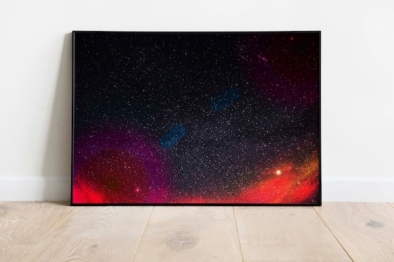 Wall Art Poster Cosmic Space Office Art Motivational - Etsy