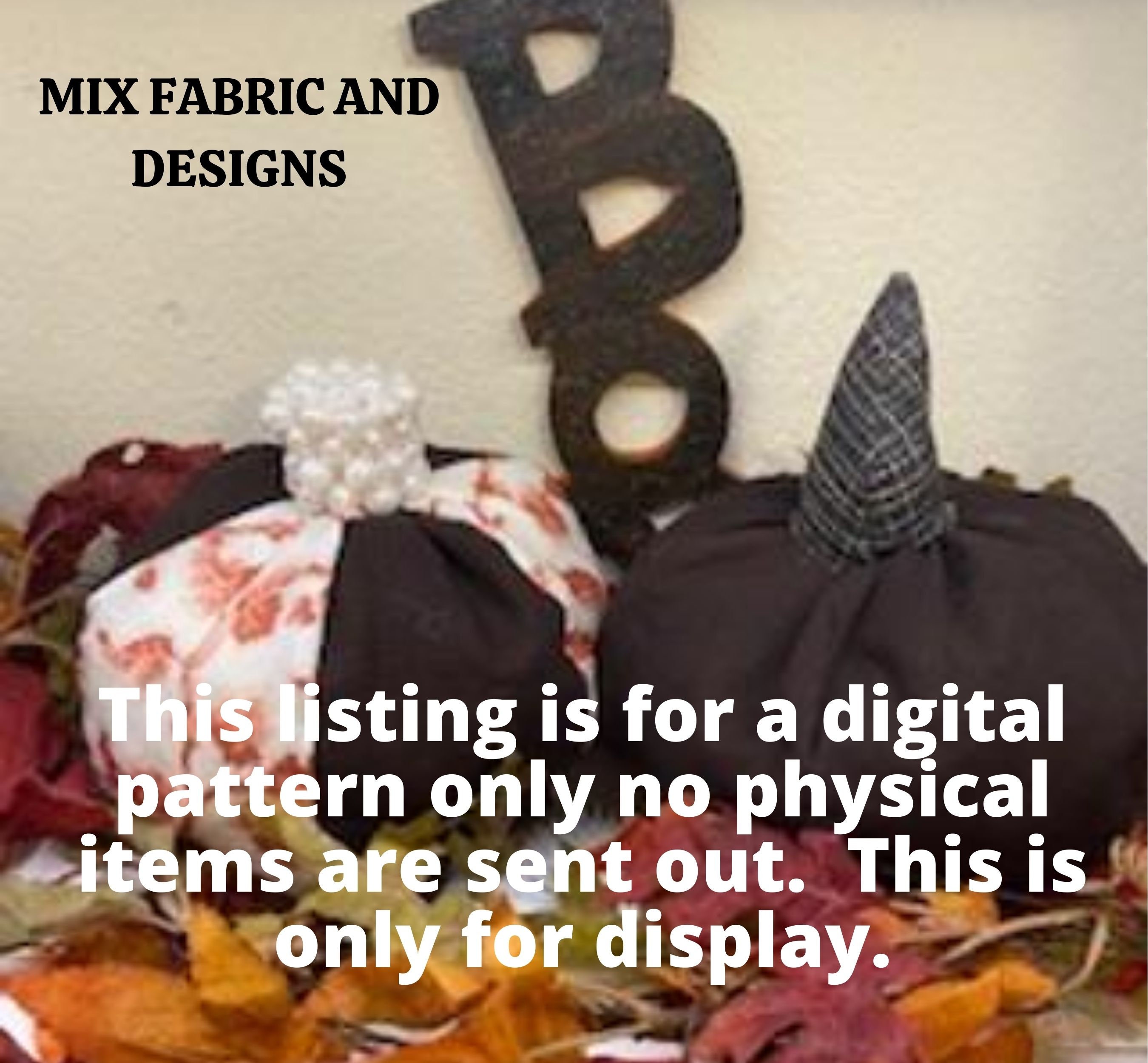 Pumpkin PDF Sewing Pattern, Pumpkin Sewing Pattern, Digital Fall Sewing ...