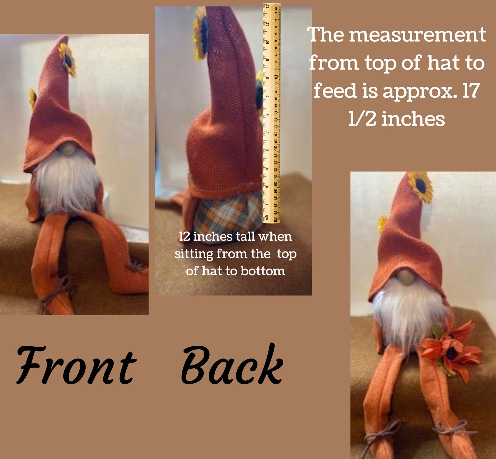 Fall Gnome Sewing Pattern, PDF Gnome Pattern, Digital Download Sewing ...