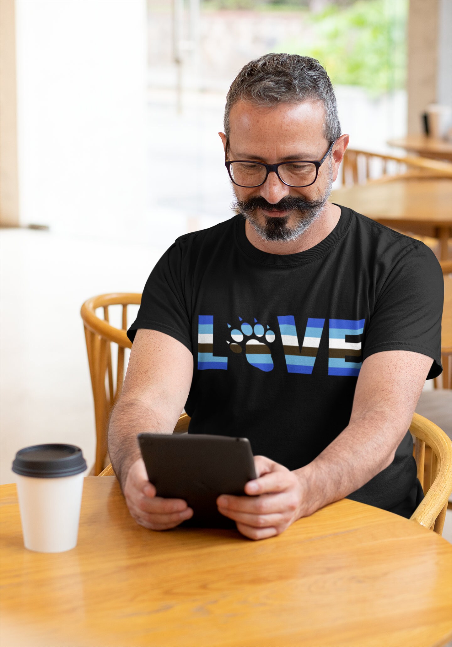 Otter Pride LOVE T-shirt | Otter | Otter Pride| Otter T-shirt | Gay ...