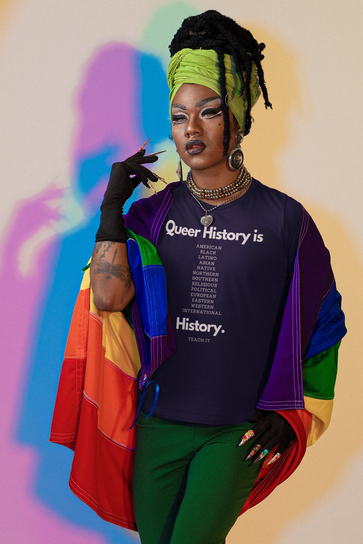 Queer History T-shirt| Heritage & Pride| Queer History Wear| Empowering ...