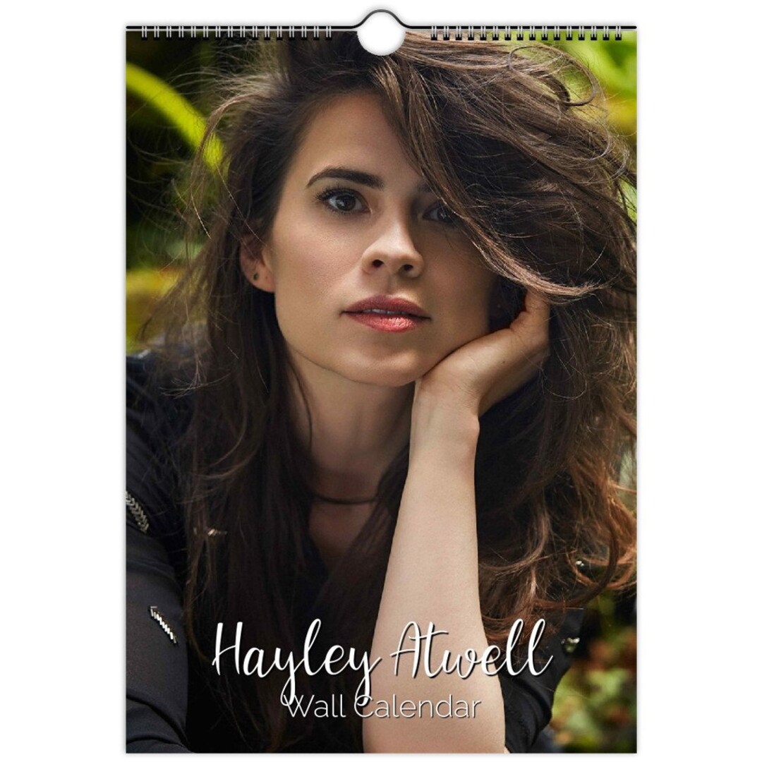 Sexy Hayley Atwell 2023 24 25 Calendar Choose Start Month And Etsy