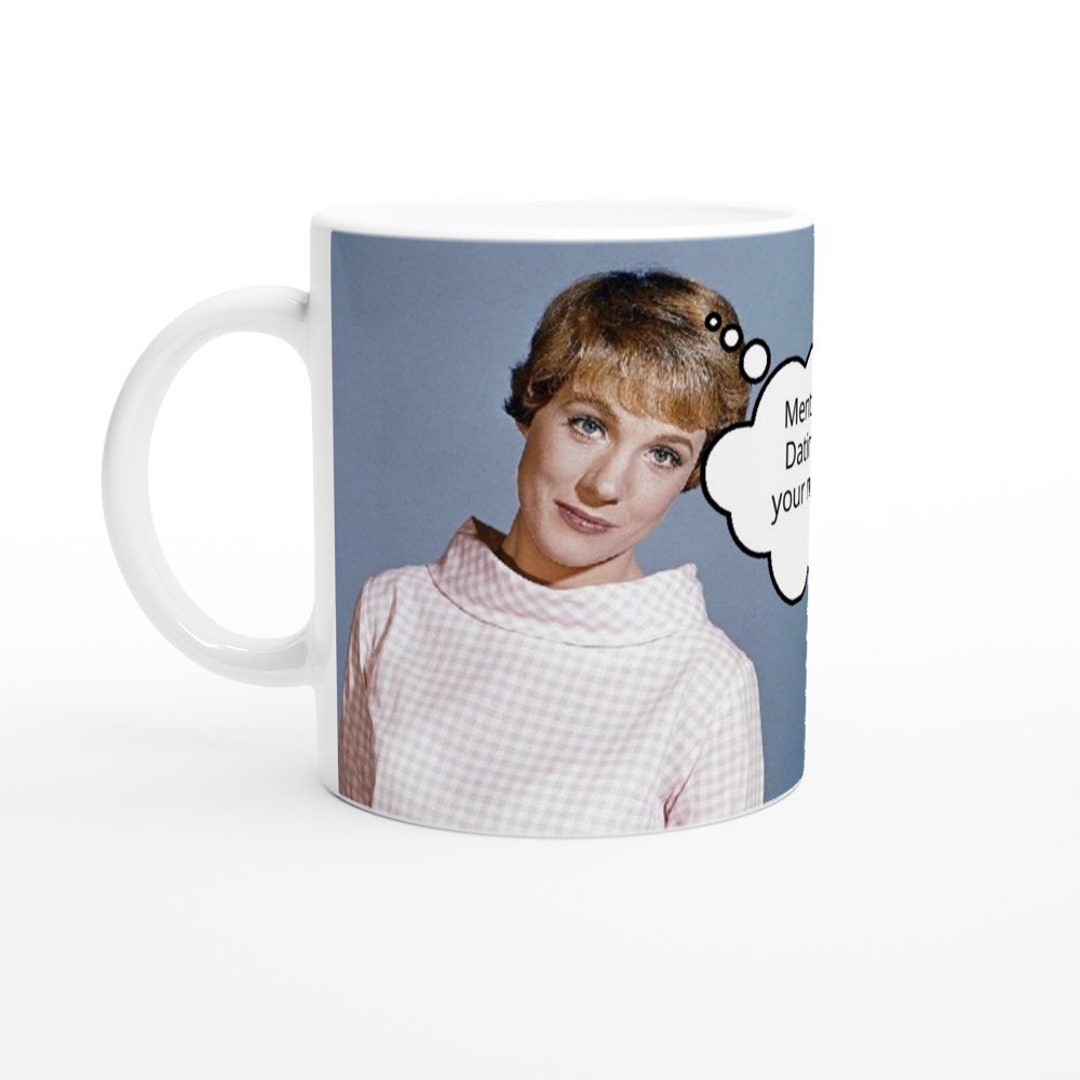 Julie Andrews | Thought Bubble | Personalised With Your Message | White ...