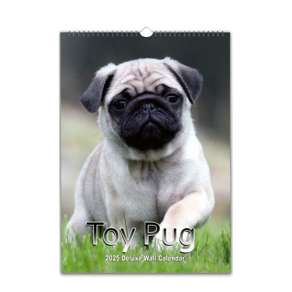 Pug Calendar - Etsy