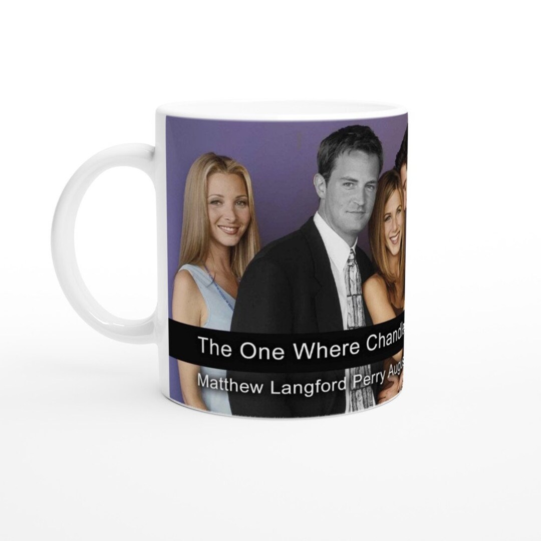 Matthew Perry - Chandler Memorible White 11oz Ceramic Mug - Etsy