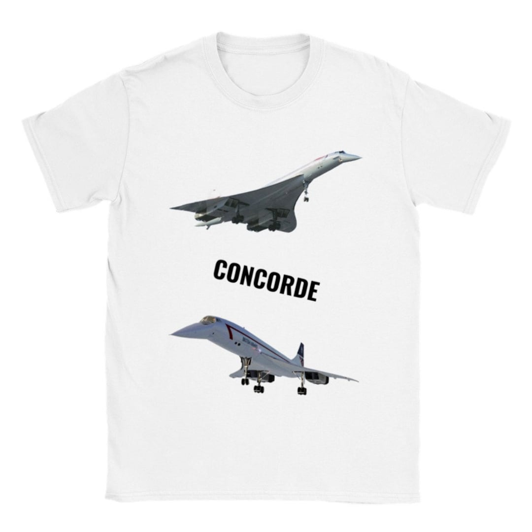 Concorde Unisex Crewneck T-shirt - Etsy