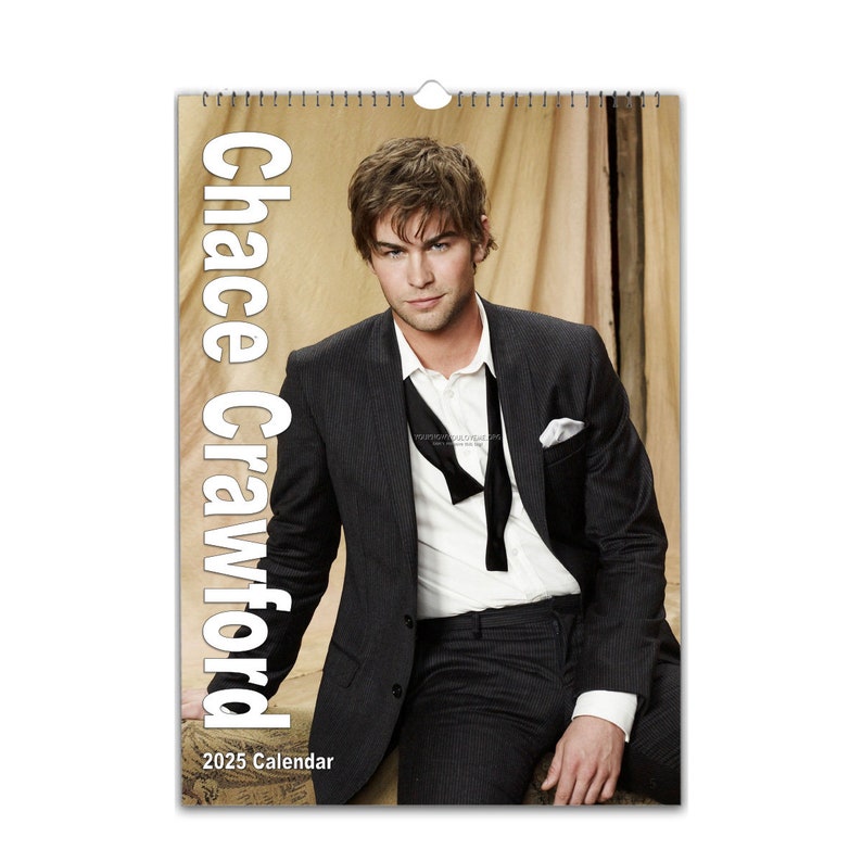 Chace Crawford Photo 2026/27 Calendar | Choose Start Month| Personalise Front Cover - Etsy