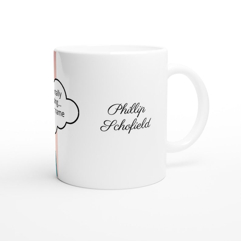 Phillip Schofield | Mentally Dating | Personalised With Your Message ...