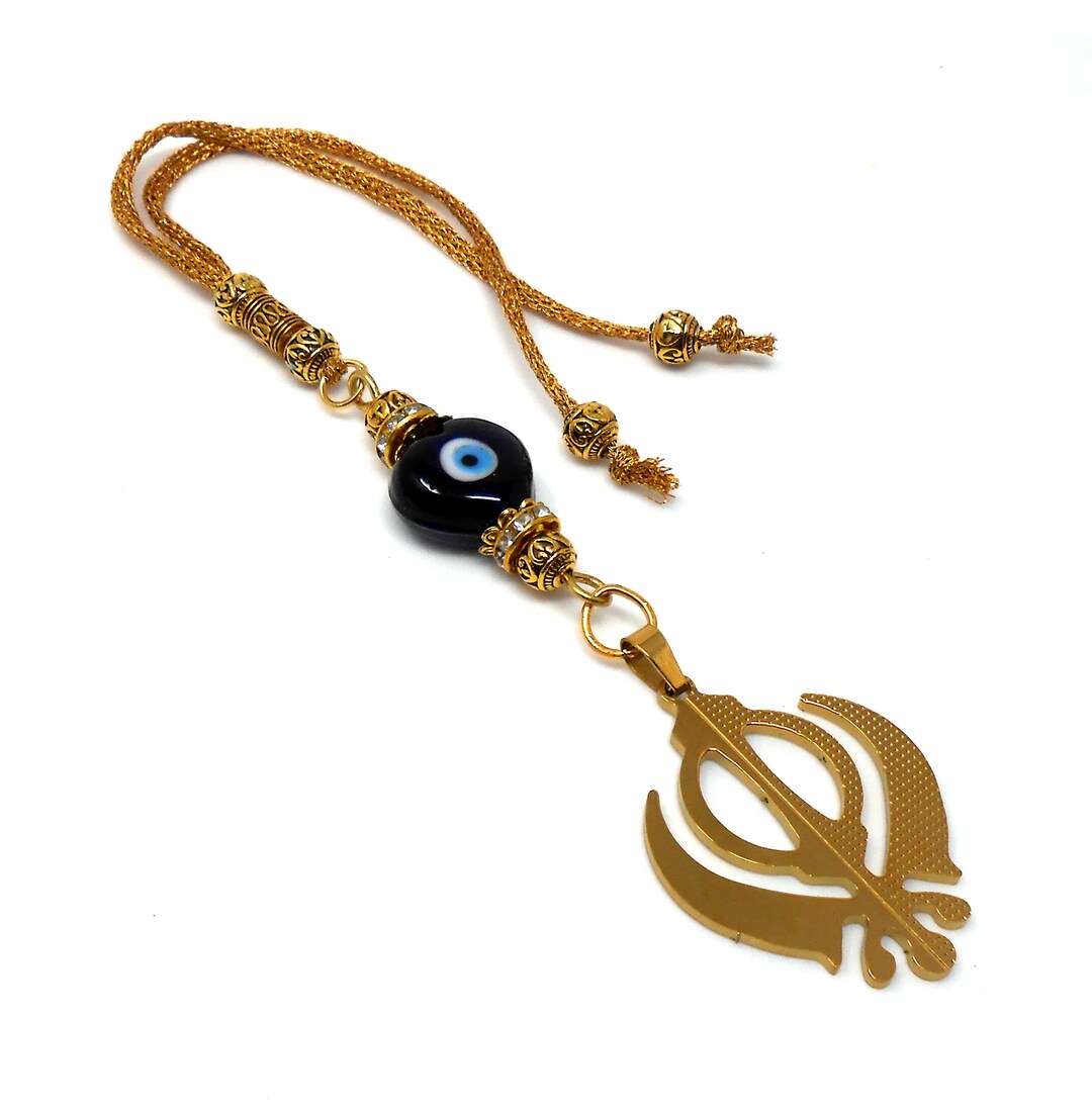 Evil Eye Protection Punjabi Sikh Kaur Khanda Sahib Ji sikh - Etsy