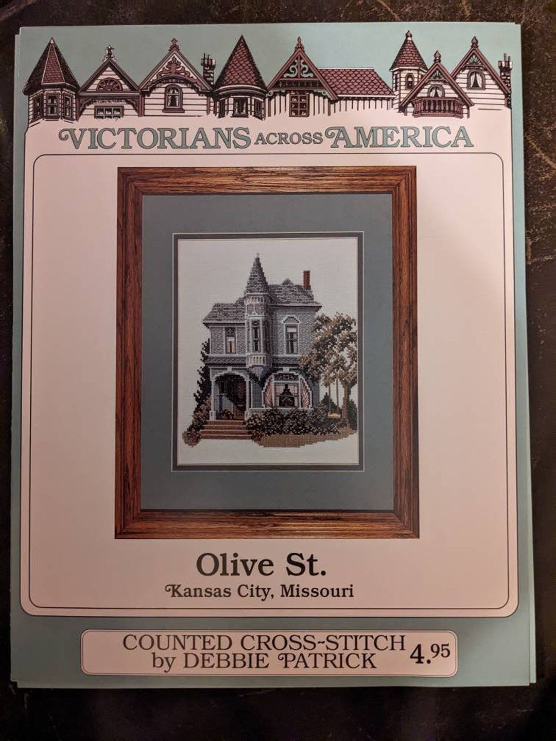 Victorians Debbie Patrick Olive St. Kansas City MO Cross Stitch Pattern ...