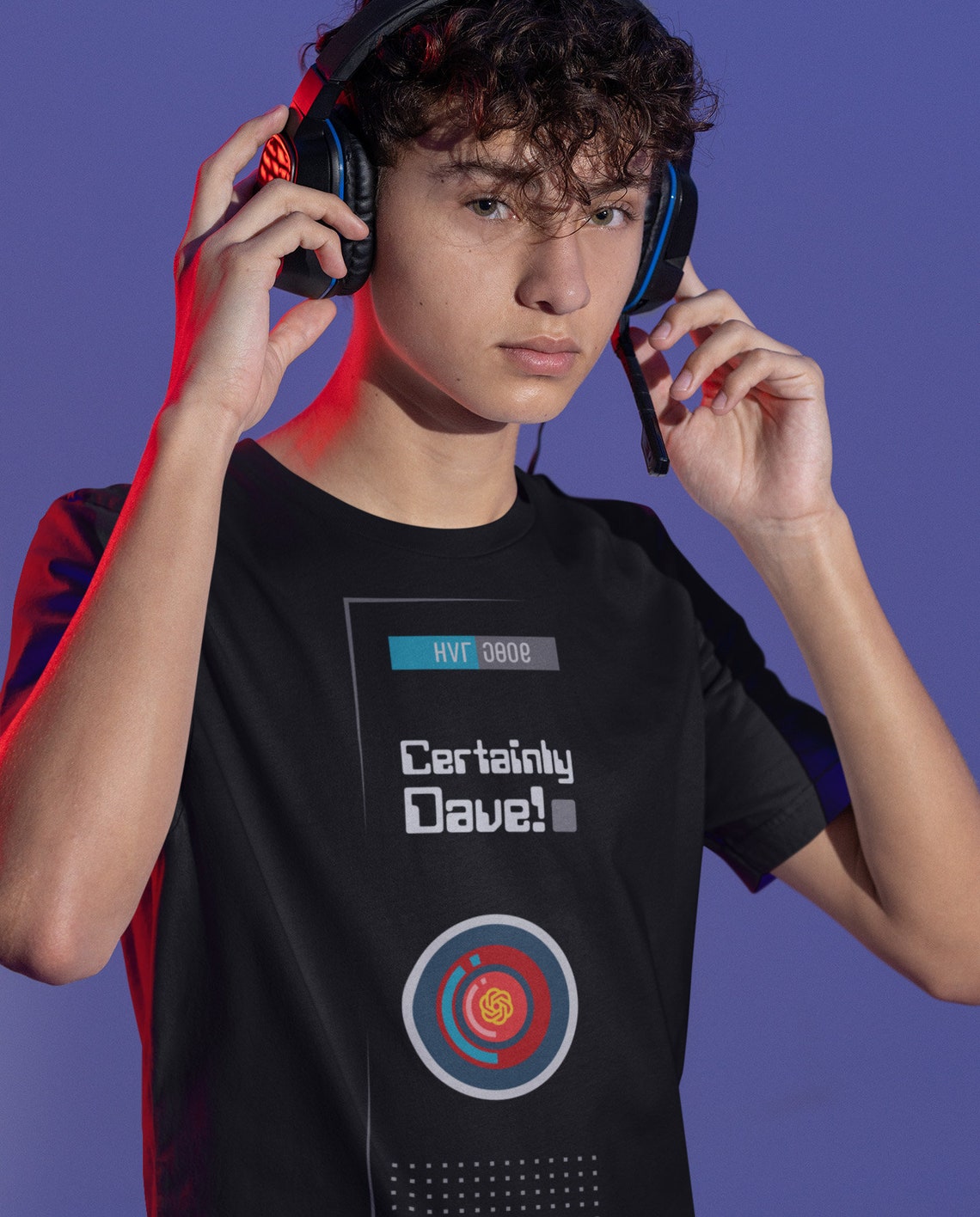 Space Odyssey HAL 9000 T-shirt - Embrace the AI Revolution. Artificial ...