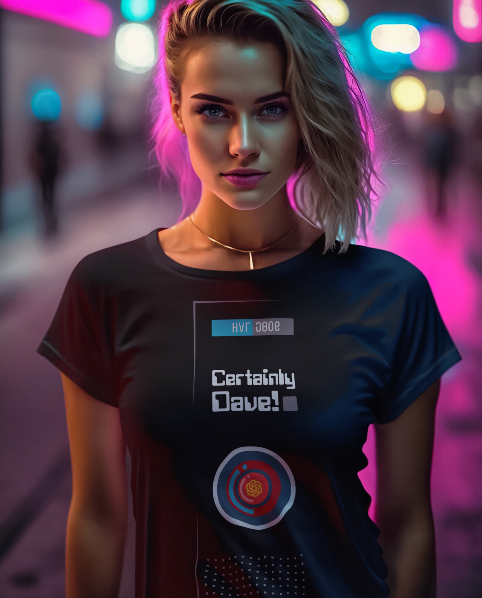 Space Odyssey HAL 9000 T-shirt - Embrace the AI Revolution. Artificial ...