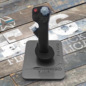 F-16 Flight Stick Miniature Replica Aviation Geek Gift for Man Cave or ...