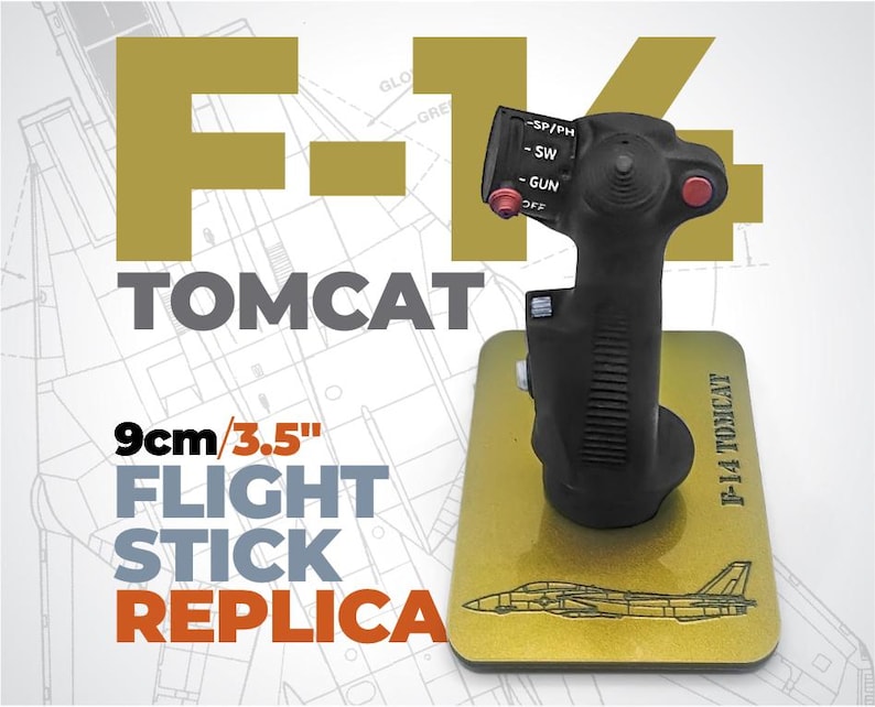 Flight Sticks Miniature Replicas Aviation Geek Gift for Man Cave or ...